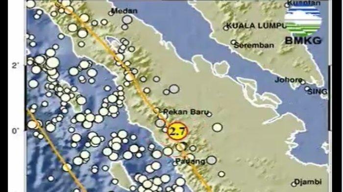 Terkini Gempa Bumi di Pulau Sumatera, BMKG: Episenter Gempa 31 ...