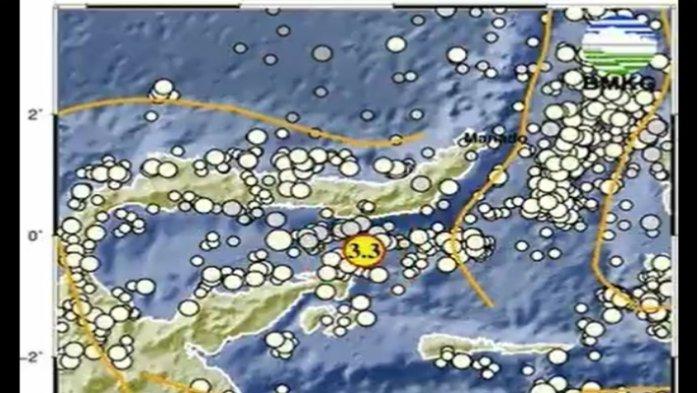 Gempa Bumi Selasa Malam 14 November 2023 Guncang Pulau Sulawesi, Info BMKG Pusat Gempa Barusan ...