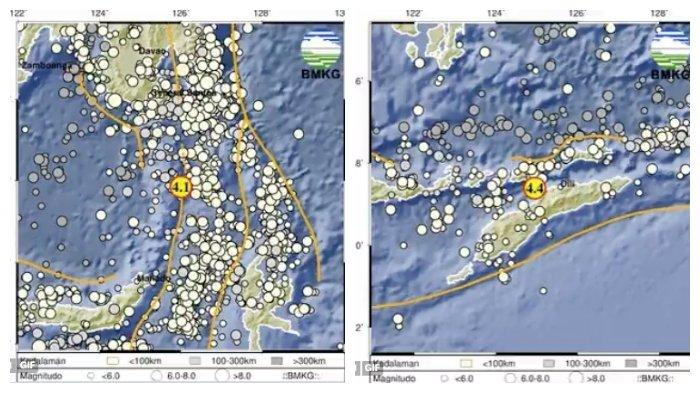 Info Gempa Bumi Terkini Hari Ini dari BMKG di Poso, Nias, Tapanuli ...