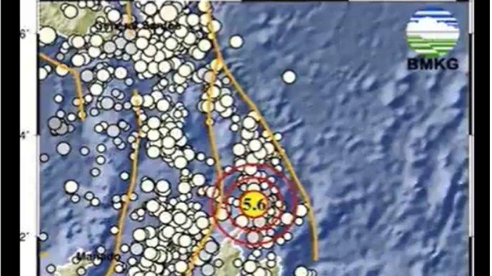 Gempa Terkini Magnitudo 5.6 Guncang Maluku Utara, Info BMKG Gempa Bumi Tidak Berpotensi Tsunami ...