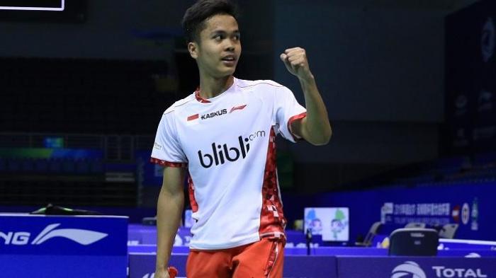 Kalahkan Peringkat Tiga Dunia, Anthony Antar Indonesia Unggul atas ...