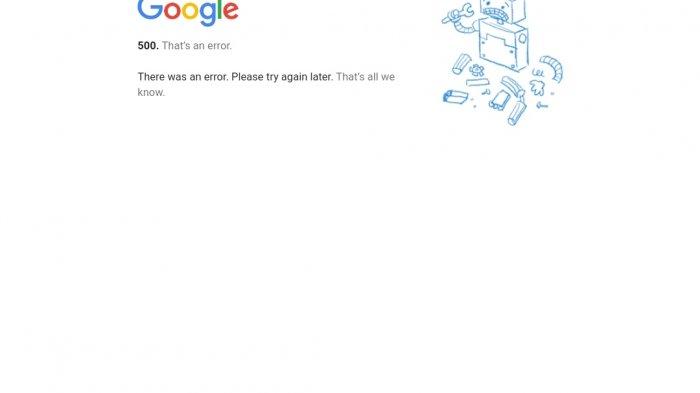 Ada Apa dengan Google? YouTube, Gmail, Play Store Down atau Error, Apa ...