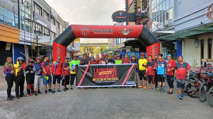 Launching Komunitas Makassar Polygon Riders, 50 Pesepeda Gowes Sejauh ...