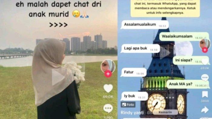 Viral Fatur Murid Genit Jatuh Cinta ke Ibu Guru Cantik Rindy Yanti ...
