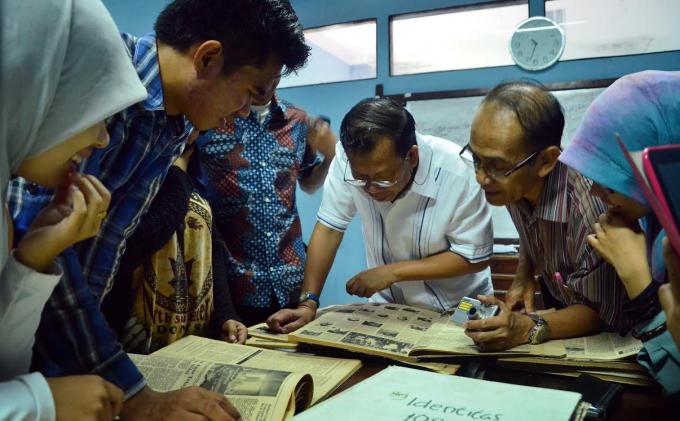 Prof Hamid Awaluddin Bernostalgia di PK identitas Unhas - Tribun-timur.com