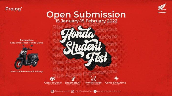 Kompetisi Honda Student Fest Berhadiah 1 Unit Honda Genio, Cara Daftar ...