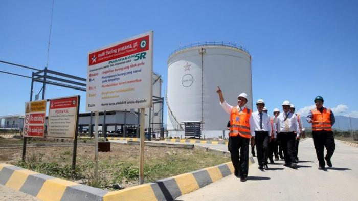 FOTO: Terminal Bio Diesel PT Multi Trading Pratama - Tribun-timur.com