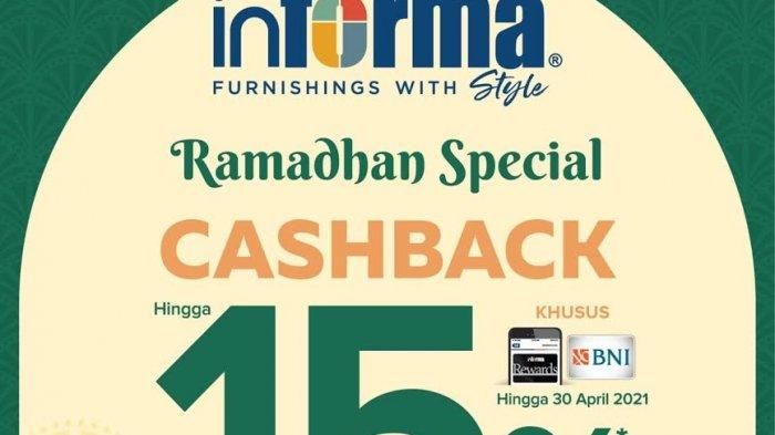 Promo Ramadan Informa, Cashback 15 Persen Hingga Hadiah - Tribun-timur.com