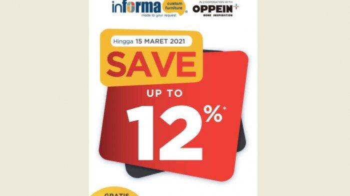 Informa Sale Up To 12 Persen 15 Februari Hingga 14 Maret 2021 - Tribun ...