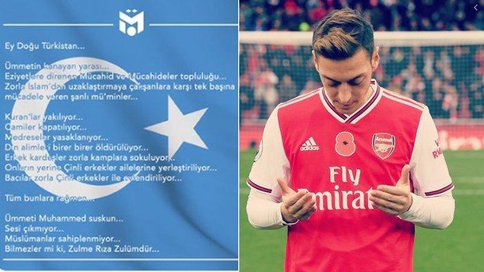 Inilah Arti Tulisan Mesut Ozil soal Muslim Uighur, yang Membuat Murka ...