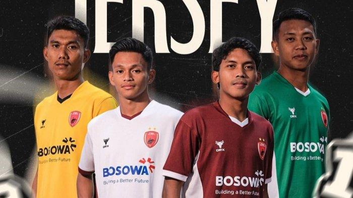 Penampakan 4 Jersey Baru PSM Makassar, Rilis Jelang Pertandingan Piala ...