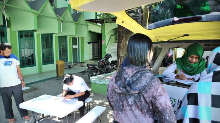 FOTO: Layanan Mobile Customer Service BPJS Kesehatan - Tribun-timur.com