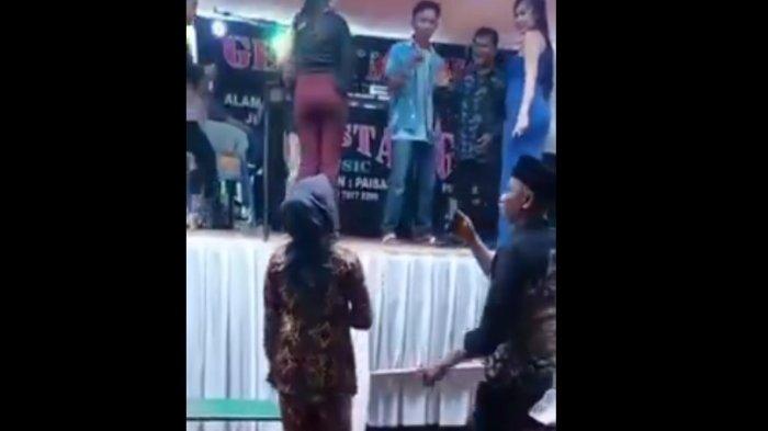 Viral! Demi Joget Bareng Biduan, Suami Tega Cuekin Istrinya - Tribun-timur.com