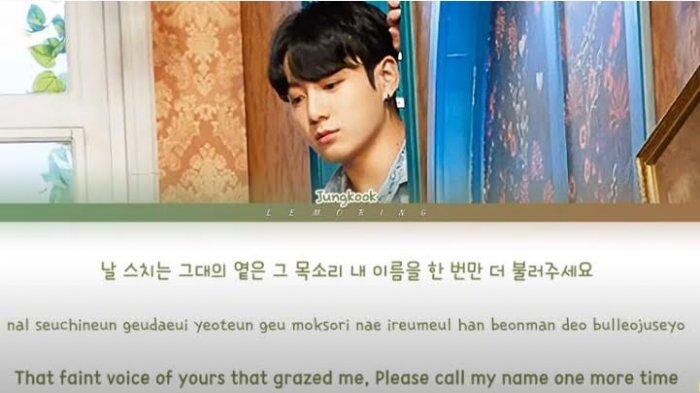 Lirik dan Terjemahan Lagu 'Still With You' dari Jungkook BTS Khusus untuk ARMY - Tribun-timur.com