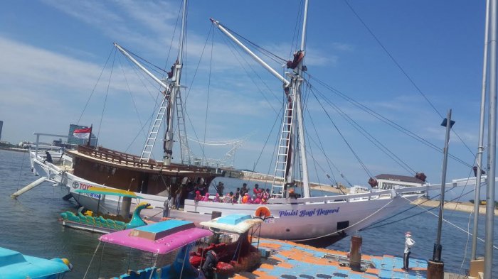 SDIT Insantama Makassar Belajar Maritim di Kapal Pinisi - Tribun-timur.com