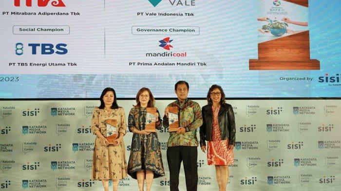 Komitmen Terhadap Keberlanjutan, PT Vale Raih Penghargaan Corporate Sustainability Award 2023 ...
