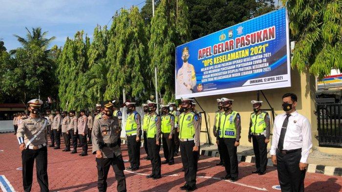 Sasaran Polres Enrekang Saat Apel Gelar Pasukan Ops Keselamatan 2021