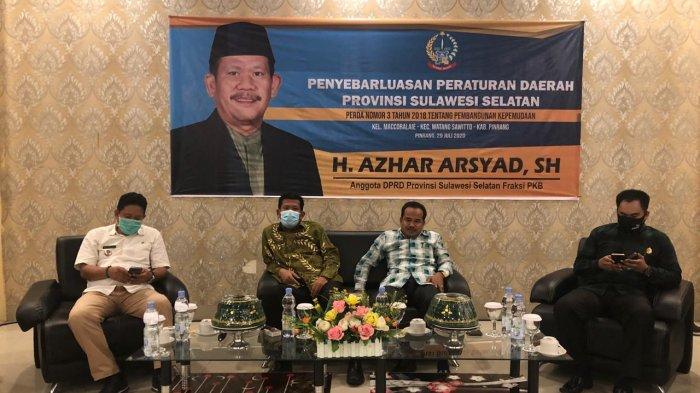 Azhar Arsyad: SDM Pemuda Bisa Berdaya Bangun Pinrang - Tribun-timur.com