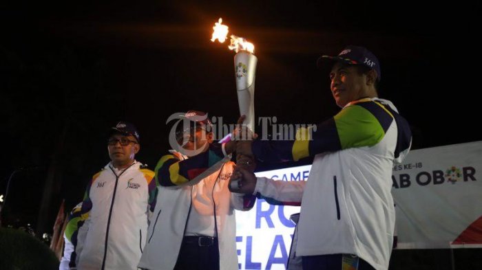 Pesta Rakyat Pertamina Sambut Kirab Obor Asian Games di Pantai Losari ...