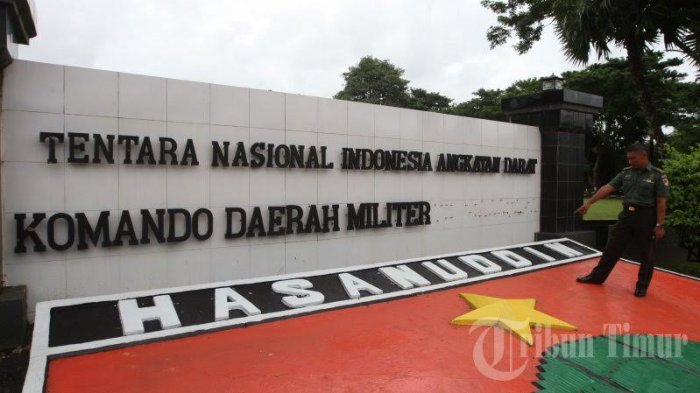 FOTO: Seperti ini Logo Kodam XIV Hasanuddin - Tribun-timur.com