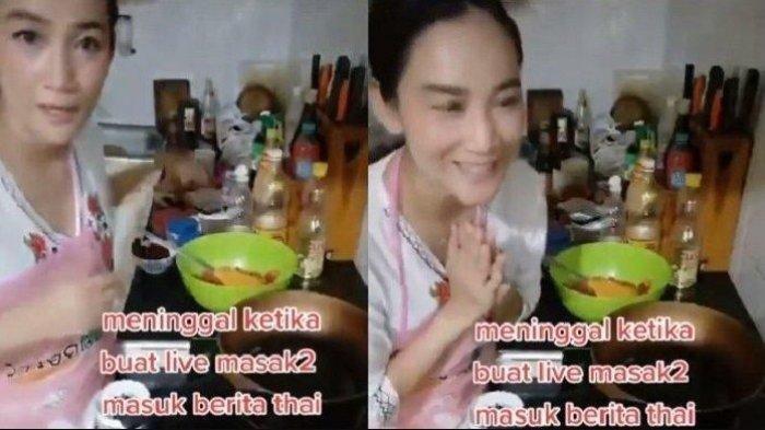 Detik-detik Koki Cantik Meninggal Dunia Saat Sedang Mengajar Memasak secara Online - Tribun ...