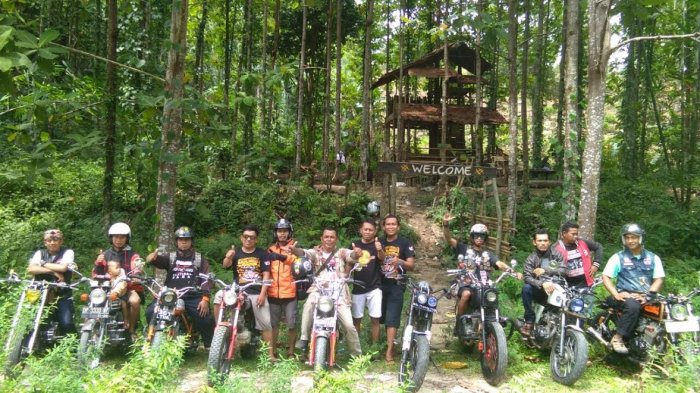 Komunitas Motor Tua Masamba Eksplor Wisata Sulili Baebunta - Tribun ...