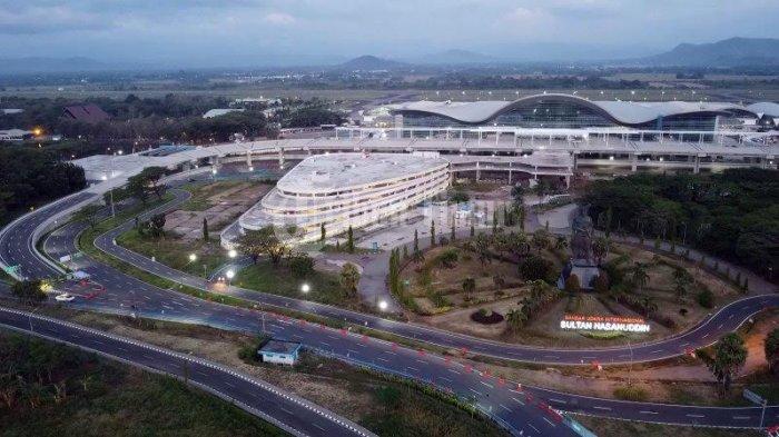 FOTO DRONE; Terminal Baru Bandara Sultan Hasanuddin Makassar - Tribun-timur.com