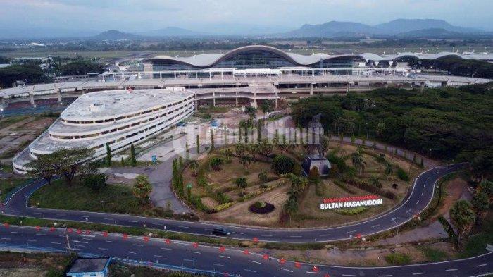 FOTO DRONE; Terminal Baru Bandara Sultan Hasanuddin Makassar - Tribun-timur.com