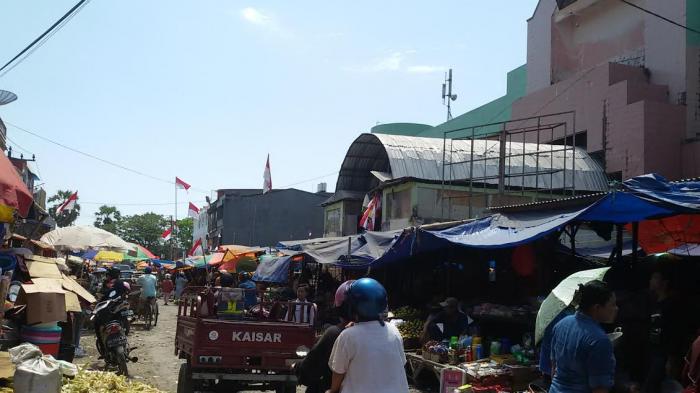Begini Semrawutnya Pasar Terong Makassar - Tribun-timur.com