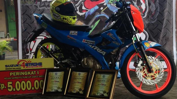 Modifikasi Satria FU, Safety dengan Konsep Road Race - Tribun-timur.com