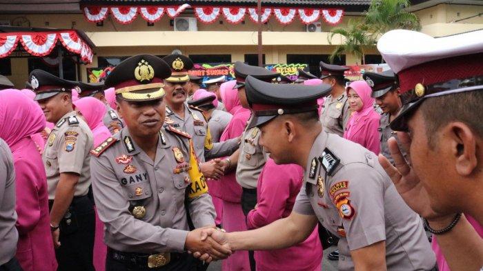 Polres Takalar Gelar Upacara Korps Raport Kenaikan Pangkat, Ini Pesan Kapolres. - Tribun-timur.com