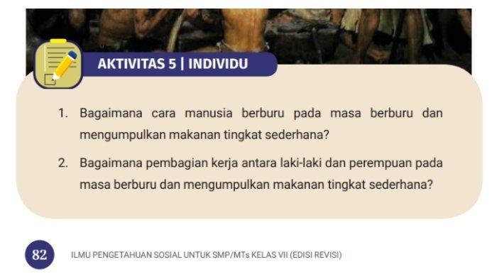 Soal dan Kunci Jawaban IPS Kelas 7 Halaman 82 Kurikulum Merdeka Edisi Revisi, Aktivitas 5 ...