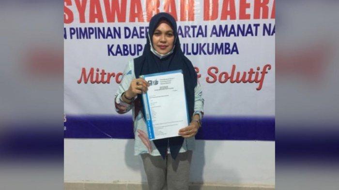 Legislator Perempuan PAN Bulukumba Nuraidah Juga Ambil Formulir Musda - Tribun-timur.com