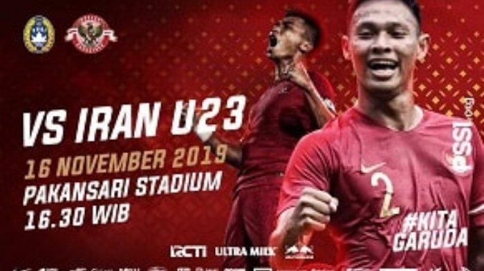 Skor, Siaran Langsung atau Live Streaming RCTI Timnas U23 Indonesia vs ...