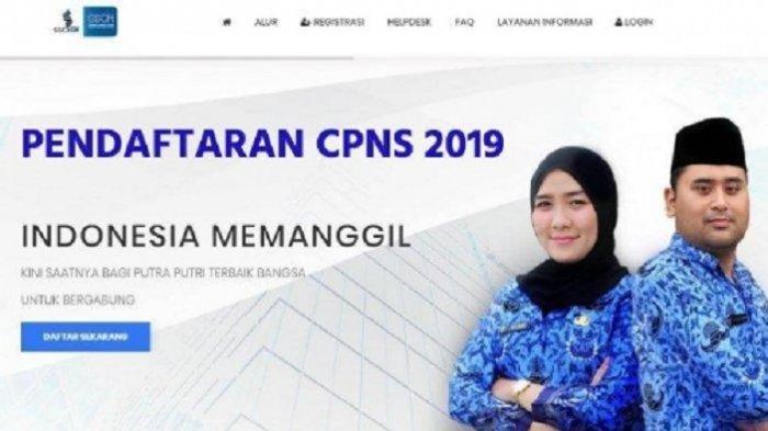 Login Sccn.bkn.go.id Daftar CPNS 2019, Petunjuk Pemilihan Formasi ...