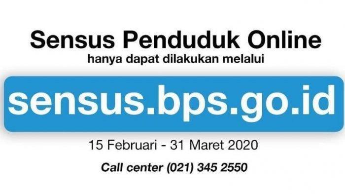 LOGIN sensus.bps.go.id Cara Isi Sensus Penduduk Online 2020, Siapkan 3 ...