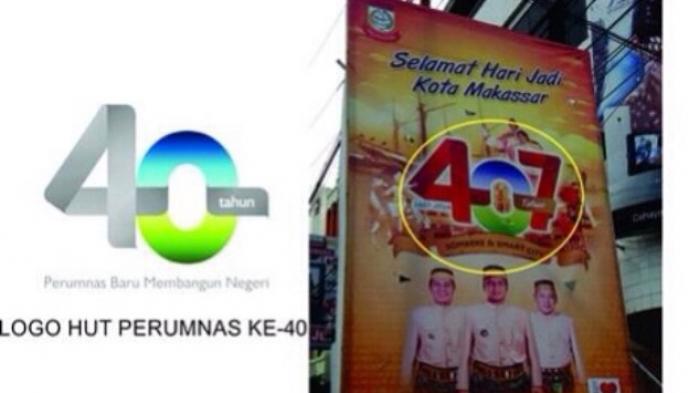 Logo HUT 407 Makassar Mirip Perumnas, Kabag Humas: Itu Kebetulan ...