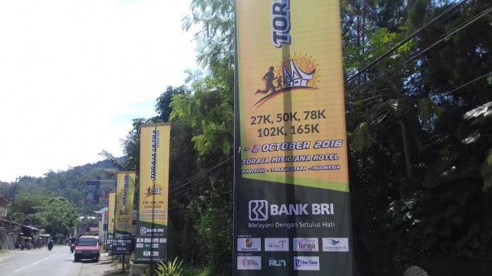 Banner Terpasang, Panitia: Toraja Ultra Scenic Run 2016 Siap Digelar ...
