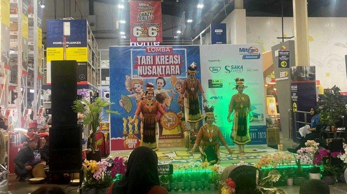 Foto Kemeriahan Lomba Tari Kreasi Nusantara Mitra 10 - Tribun-timur.com