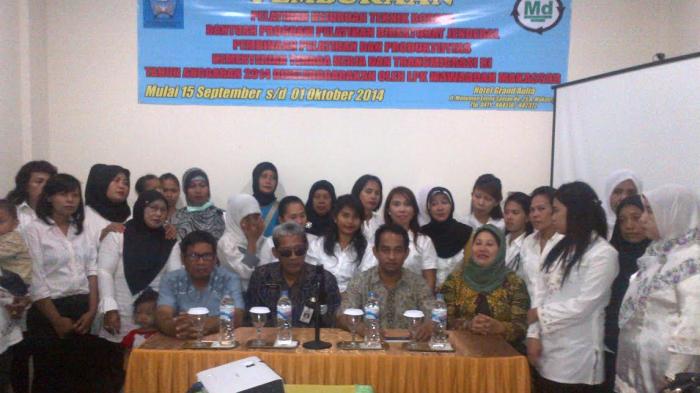 LPK Mawaddah Bantu IRT Jadi Penjahit Profesional - Tribun-timur.com