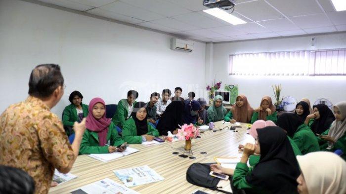 Foto: Mahasiswa KPI UIN Alauddin Makassar Belajar Jurnalistik di Tribun ...