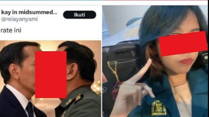 Tak Ada Akhlak, Mahasiswi ITB Buat Meme Prabowo-Jokowi Tidak Senonoh - Tribun-timur.com