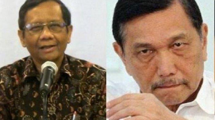 Luhut Binsar Pandjaitan Kirim Meme 'Corona is Like Your Wife' ke Mahfud ...