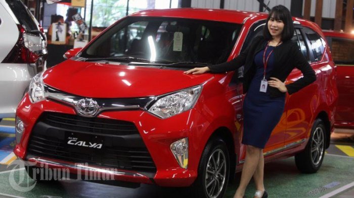 FOTO: Toyota All New Calya, Mobil Keluarga yang Kian Digemari - Tribun ...