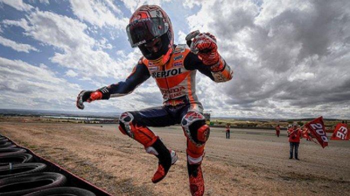 Marc Marquez Juara Dunia MotoGP 2019, Menang Dramatis, Salip Fabio Quartararo di Tikungan ...