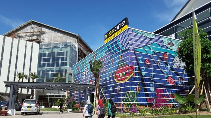Pelataran Hotel MaxOne Jadi Lokasi Salat Id - Tribun-timur.com