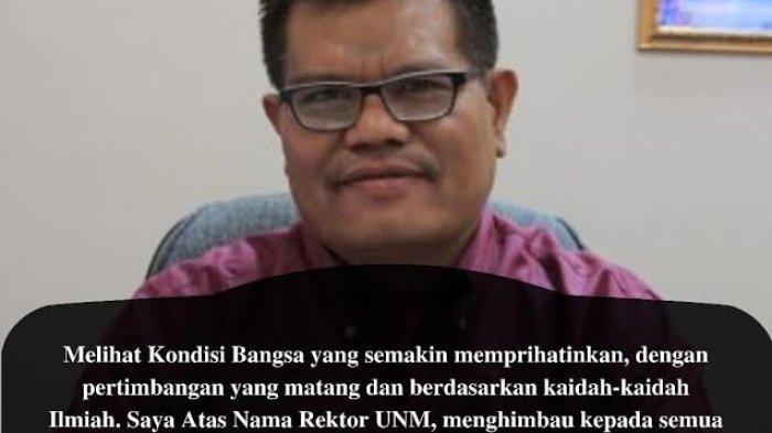 Benarkah Ada Imbauan Mahasiswa UNM Turun ke Jalan? Begini Penjelasan ...