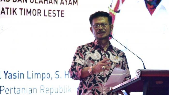 Mentan SYL Ajak Pelaku Usaha Lipat Gandakan Ekspor Pangan - Tribun-timur.com