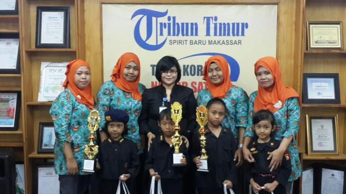 Inilah Juara Lomba Mewarnai Kantor Tribun Timur - Tribun-timur.com