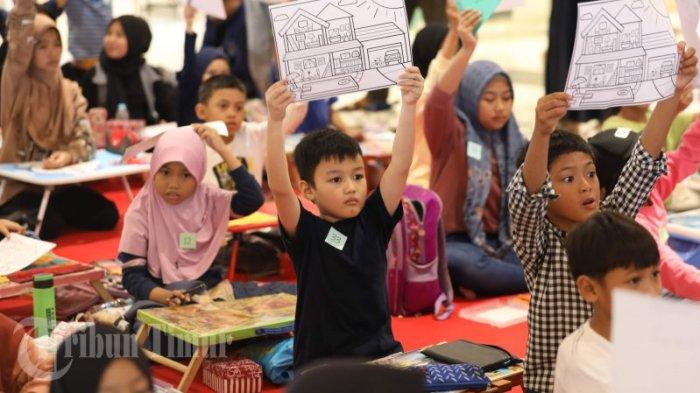 Wujudkan Kreativitas Anak, Eline Project Gelar Lomba Mewarnai - Tribun ...